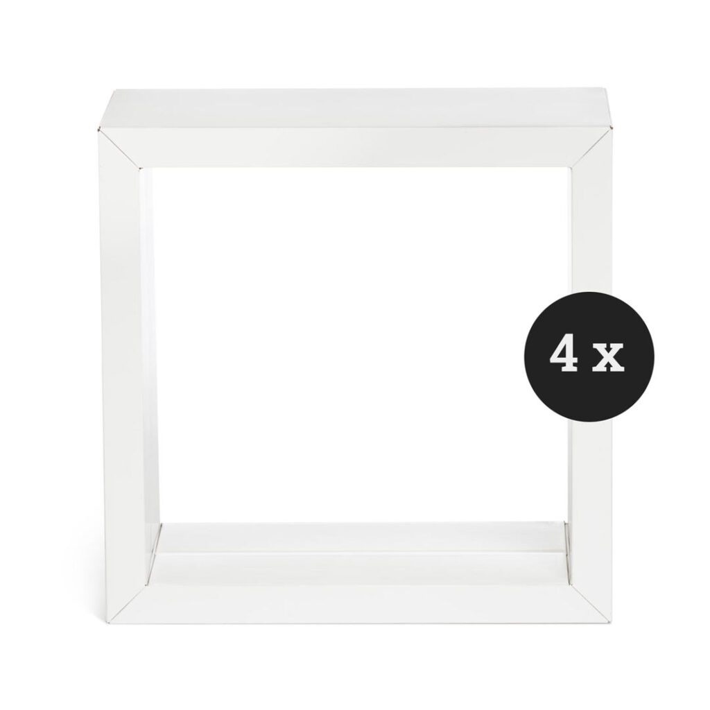 Regal ELEMENT groß natur 4 Stück – Pappmöbelshop